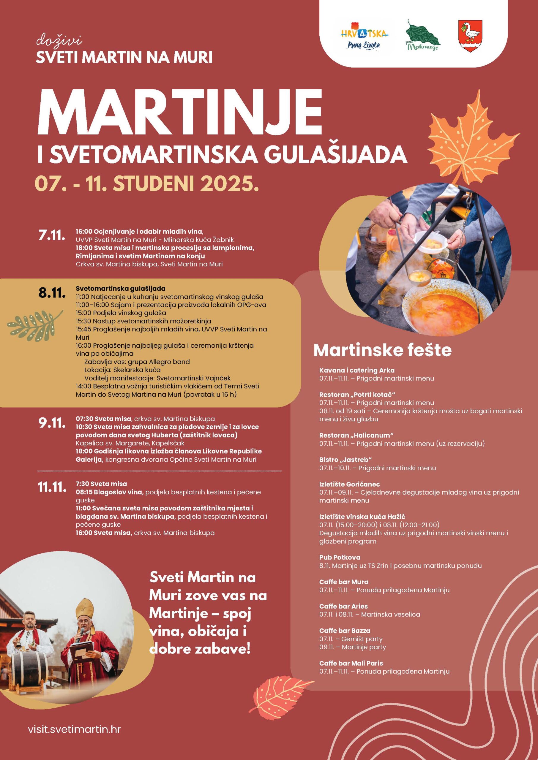 Martinje & Svetomartinska gulašijada 2025. – Visit Sveti Martin